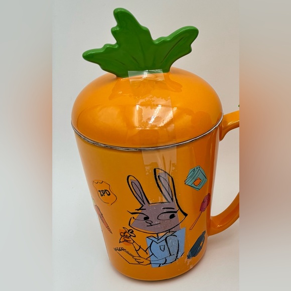 Disney | Dining | Disney Zootopia Carrot Hop To It Judy Hopps Ceramic ...